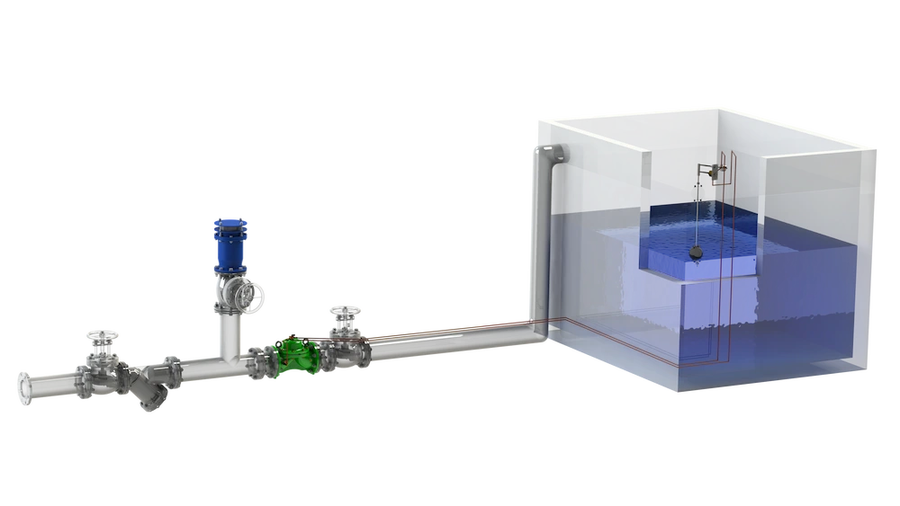 Diferansiyel Flatörlü Seviye Kontrol Vanası – Tayfur Su Sistemleri